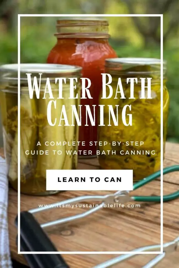 Water Bath Canning For Beginners